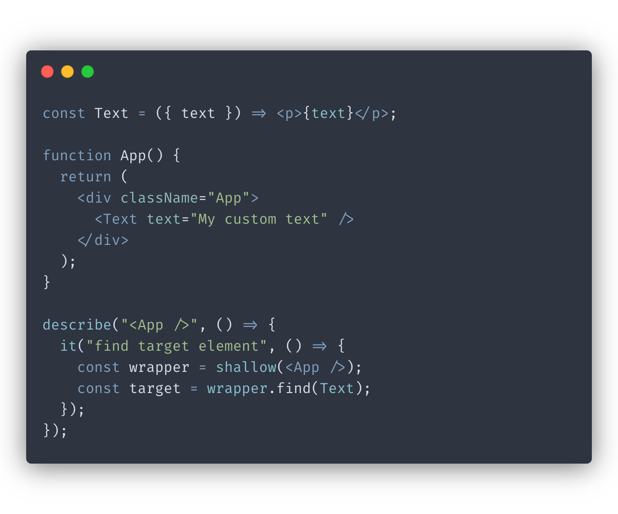 Fundamental Tips For Testing React Components With Enzyme Web Development Tutorials Iskander